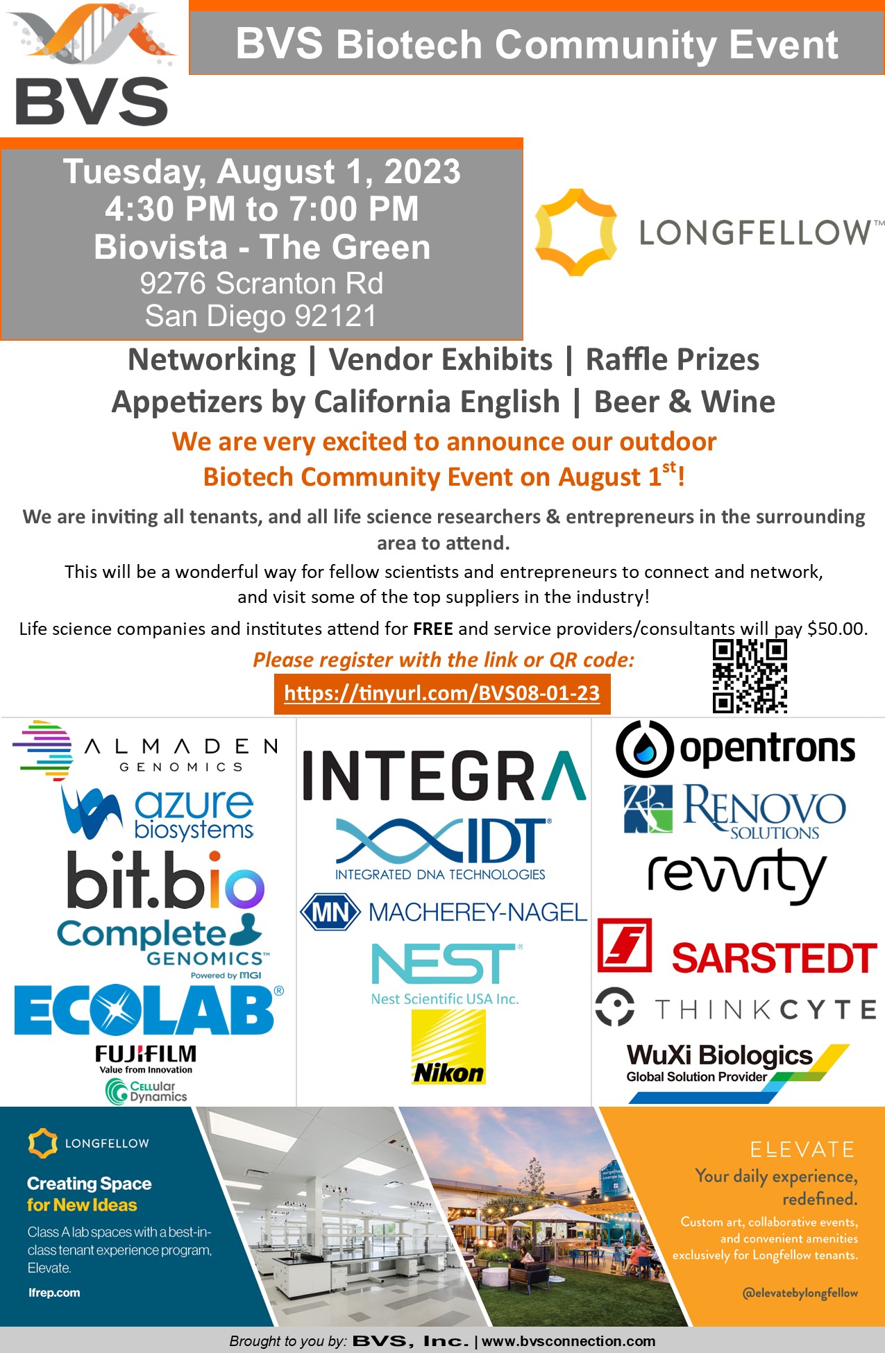 BVS’ Outdoor Biotech Community Event at Biovista, San Diego - The ...