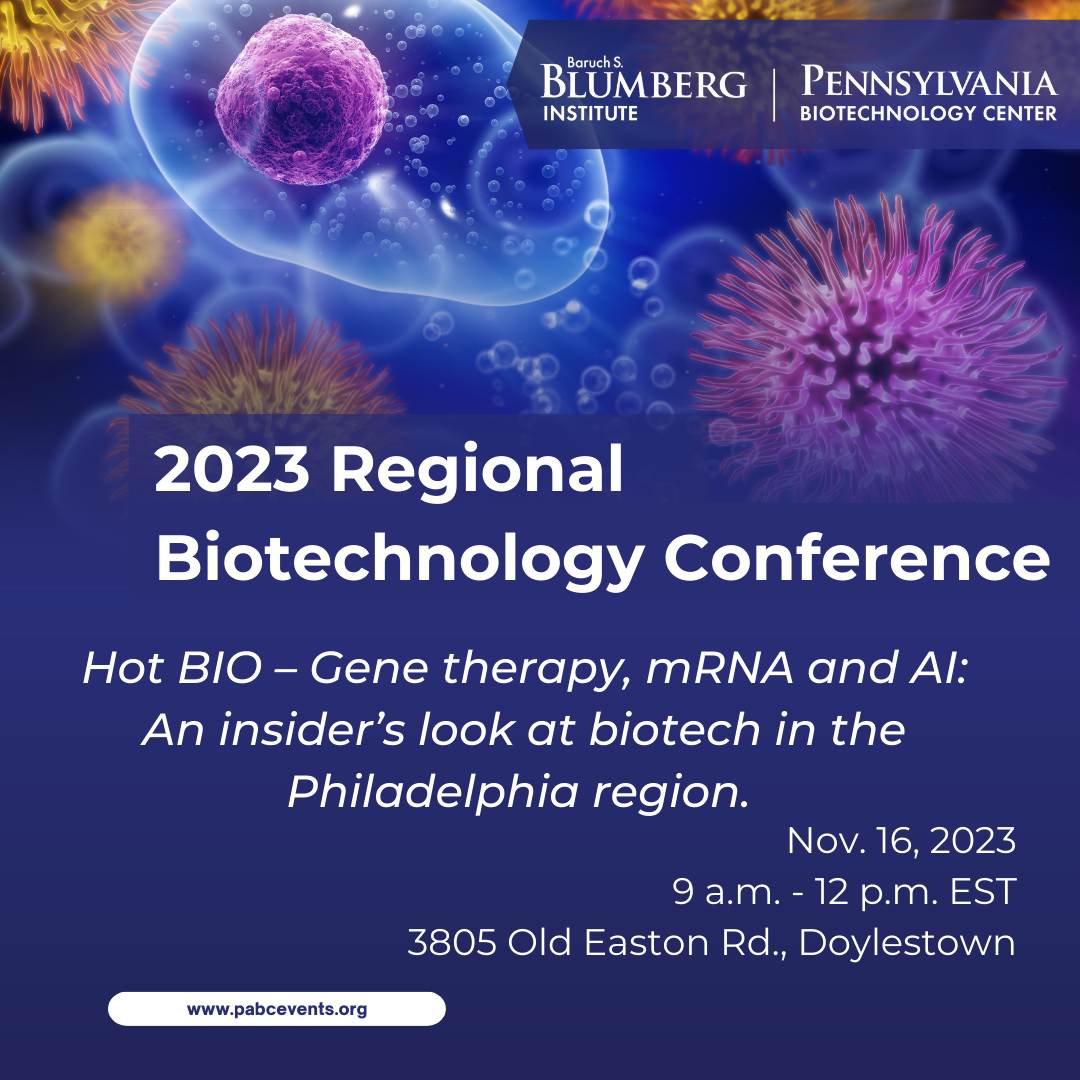 Regional Biotechnology Conference: HOT BIO – Gene Therapy, mRNA and AI ...