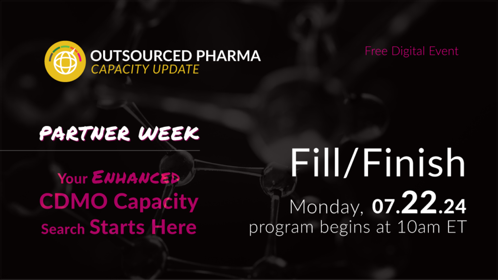 Outsourced Pharma Capacity Update: Fill/Finish (free virtual event) - The BioCalendar