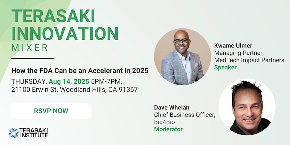 Terasaki Innovation Mixer Summer 2025 - The BioCalendar